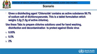 3. Chlorine Preparation, HYGIENIC CONDITIONS .ppt