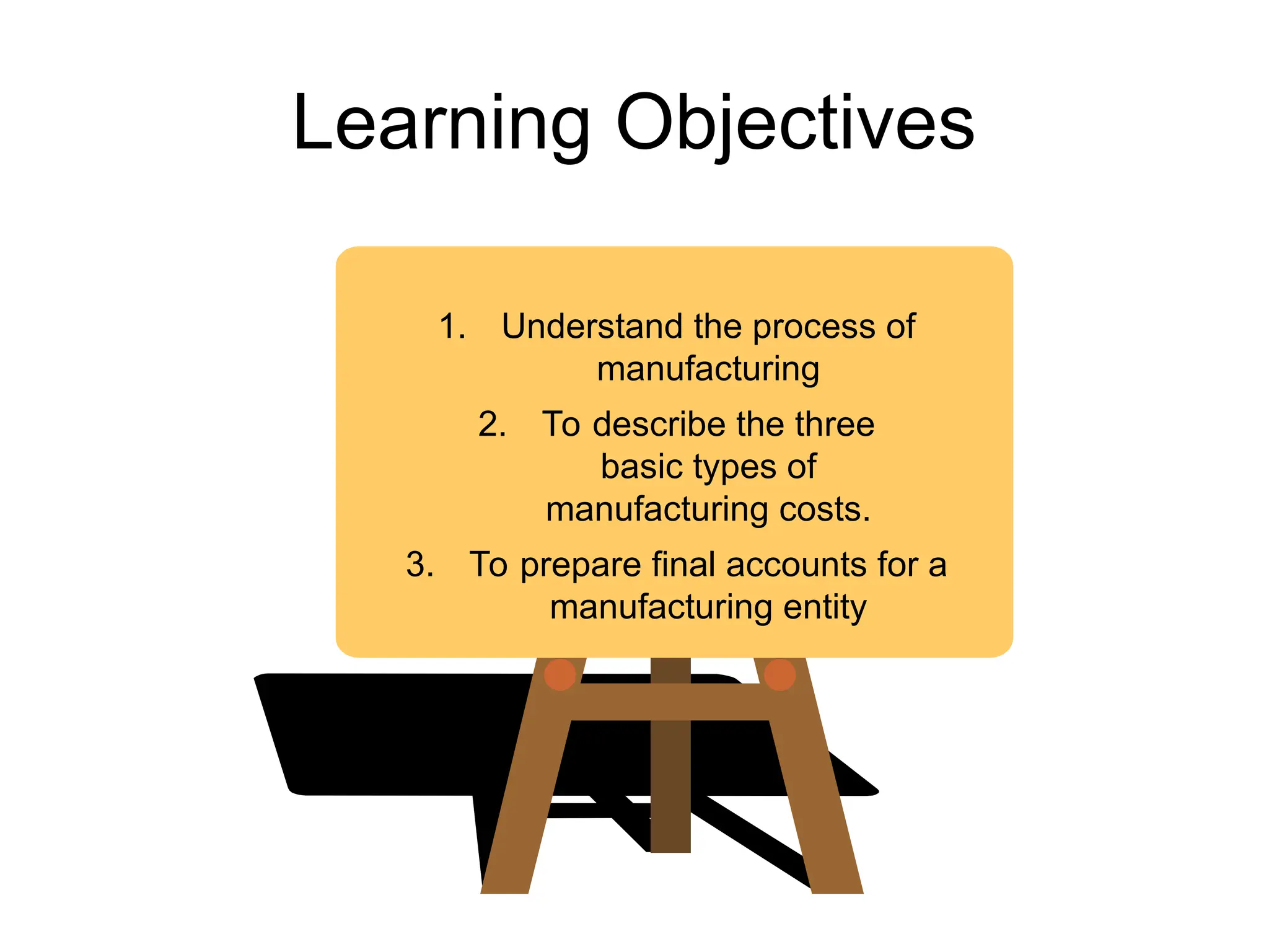 3. Manufacturing Accounts and trading ppt | PPT