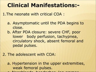 3.COA,AS&PS-Acyanotic heart Disease, Pedia Notes | PPT