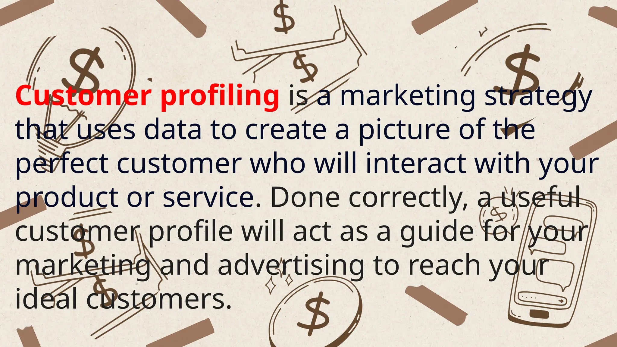 3.CUSTOMER PROFILING IN ENTREPRENEURSHIP | PPTX