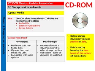 Computer Storage Devices and Data handling devices | PPT