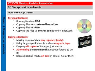 Computer Storage Devices and Data handling devices | PPTX