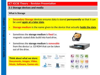Computer Storage Devices and Data handling devices | PPT