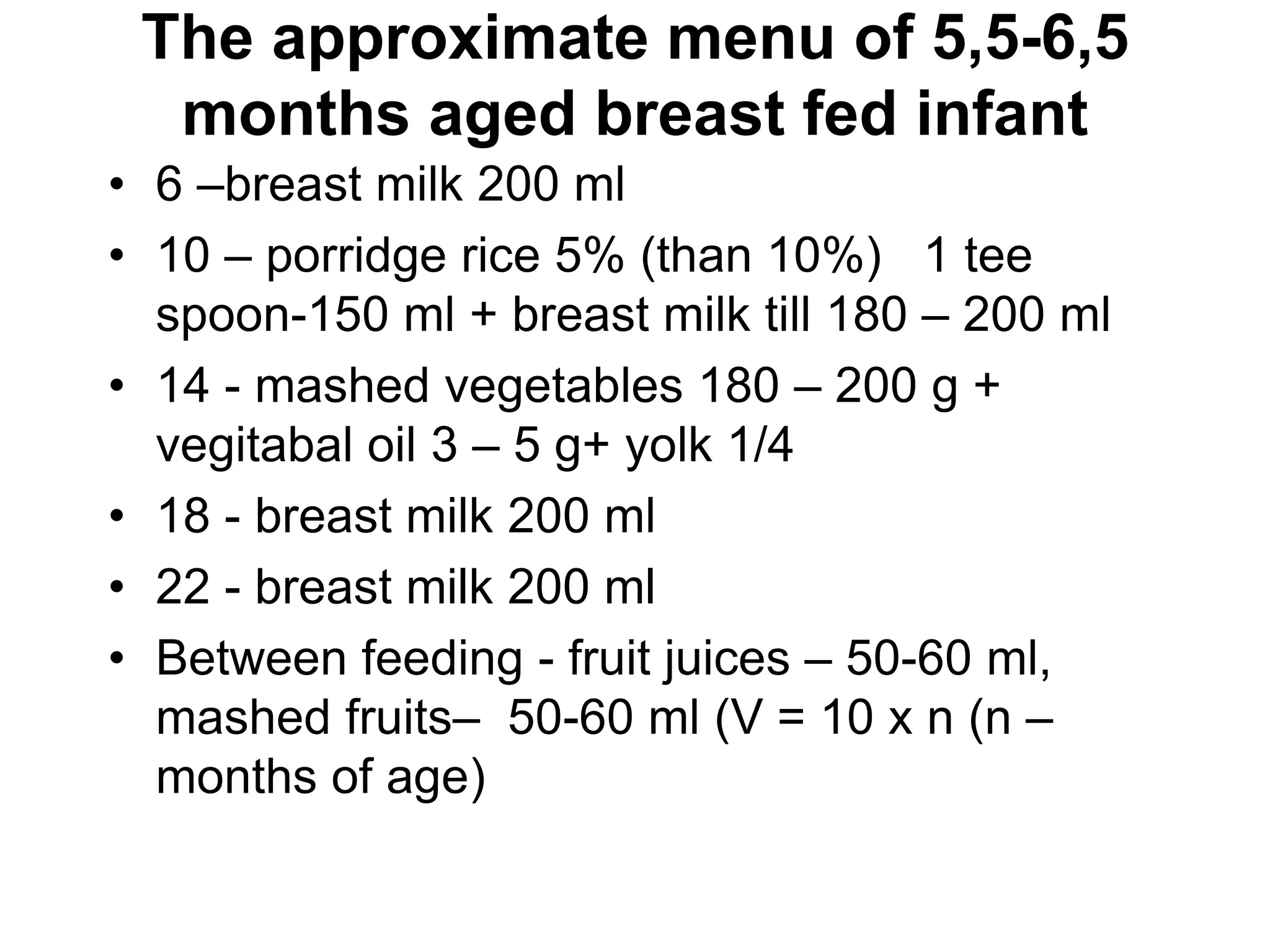 3.1. Feeding - pediatrics ppt on feeding for infants. | PPT
