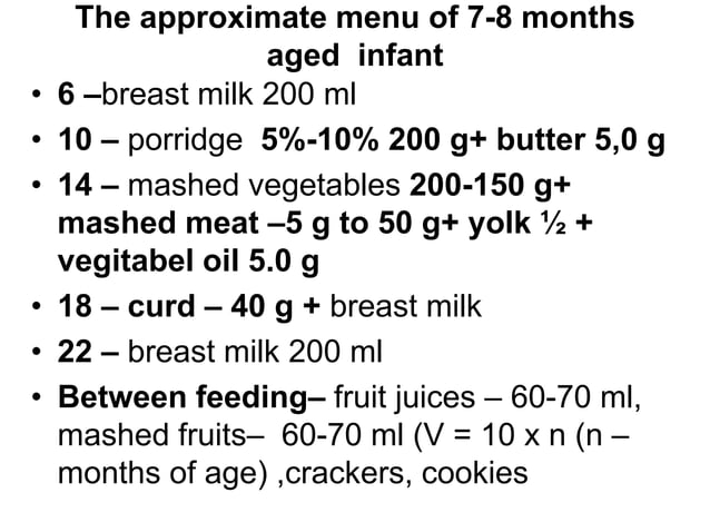 3.1. Feeding - pediatrics ppt on feeding for infants. | PPT