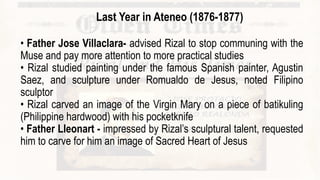 3.-Rizal-in-the-Ateneo de manila.lesson three | PPT
