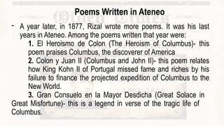 3.-Rizal-in-the-Ateneo de manila.lesson three | PPTX