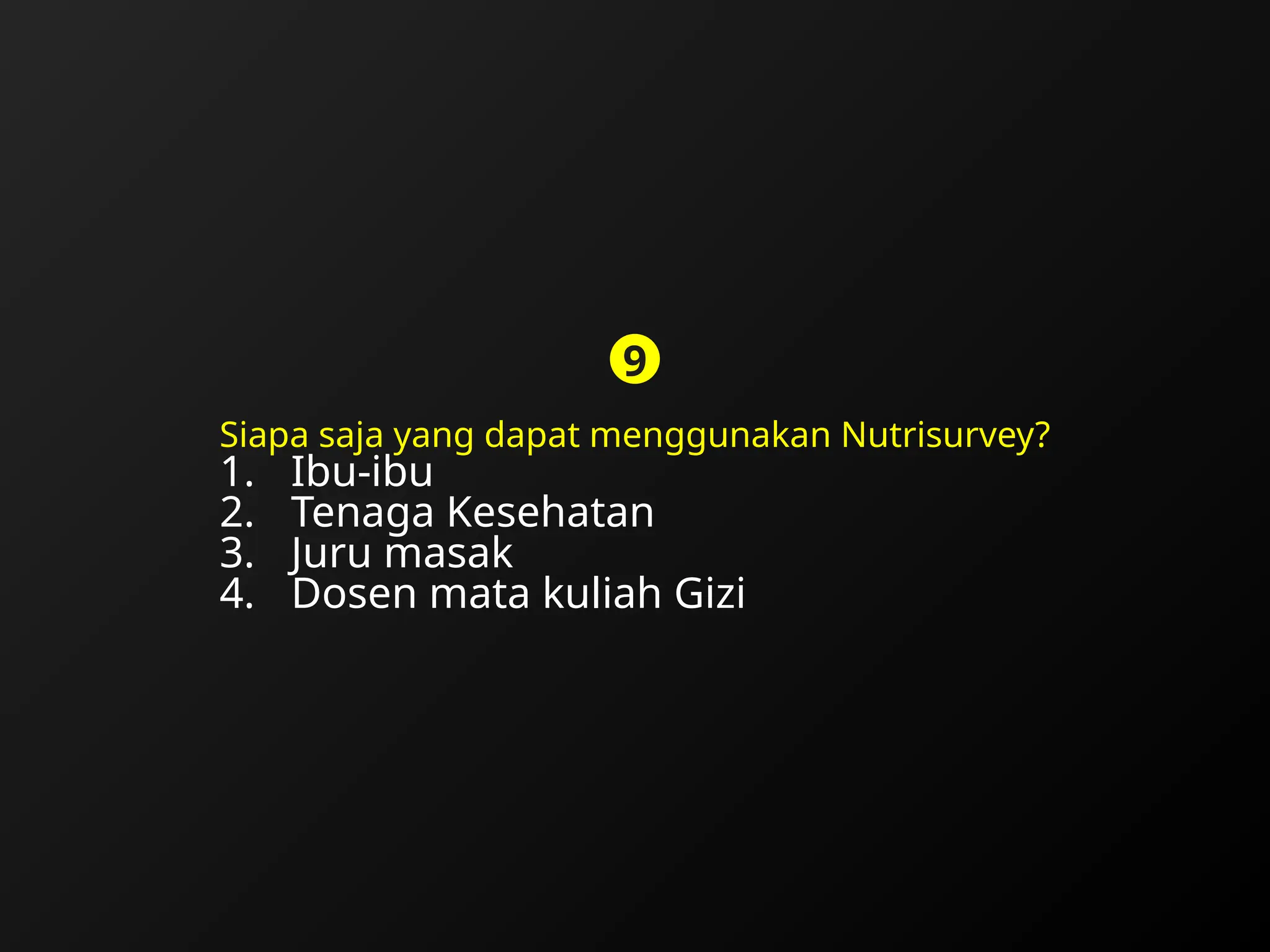 Nutri Survey.pptx by tedy candra lesmana | PPTX