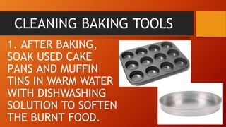 3.cleaning and sanitizing kitchen tools and equipments | PPTX
