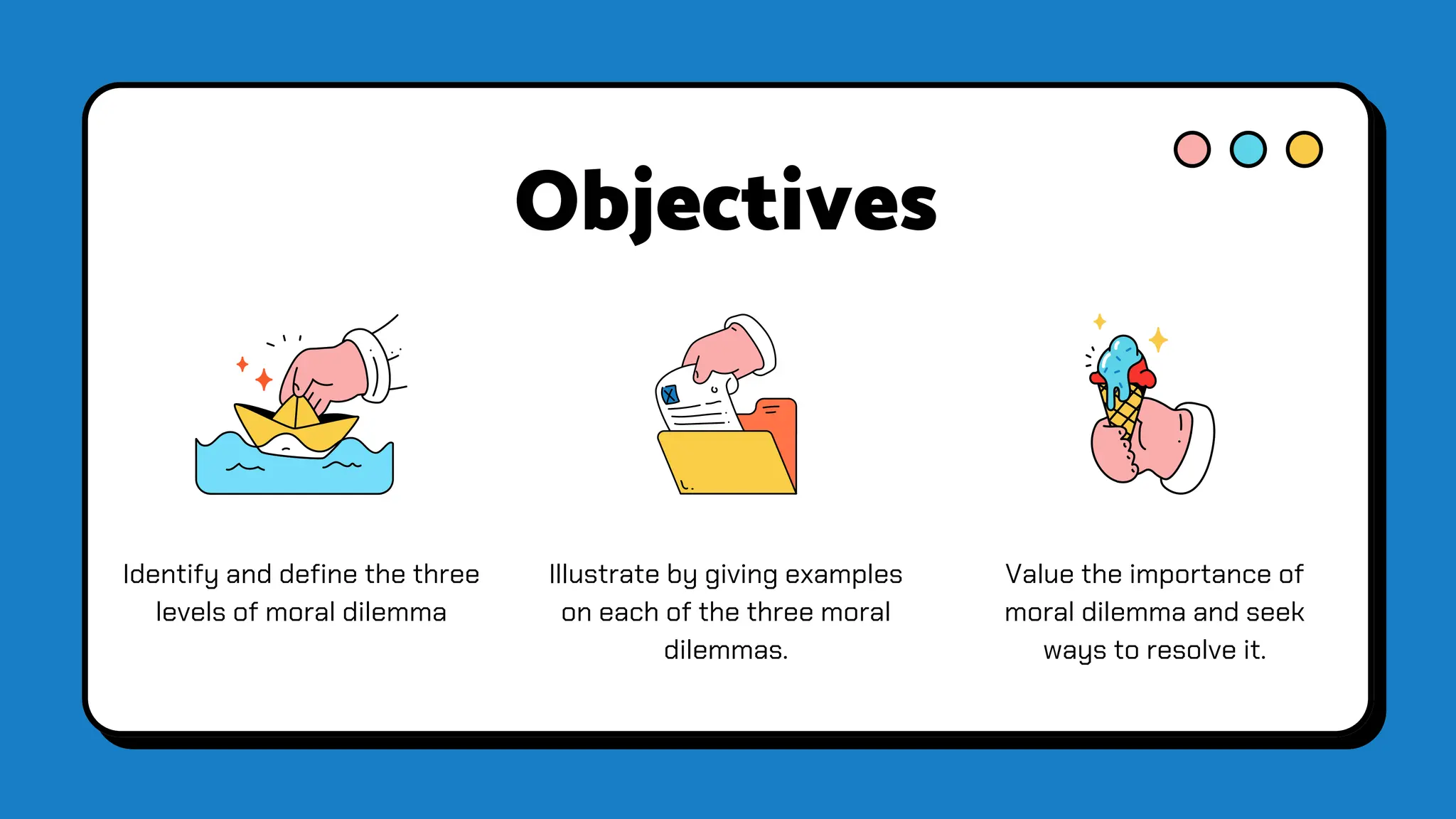 THE THREE LEVELS OF MORAL DILLEMA BY DELA ROSA | PDF