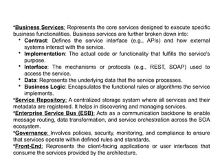 3. Key Components and Patterns of SOA.pptx
