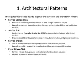 3. Key Components and Patterns of SOA.pptx