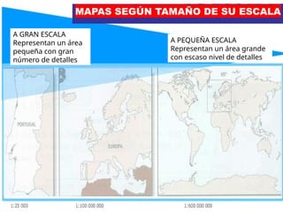 PRESENTACIÓN DE LOS MAPAS, TIPOS Y ELEMENTOS | PPTX