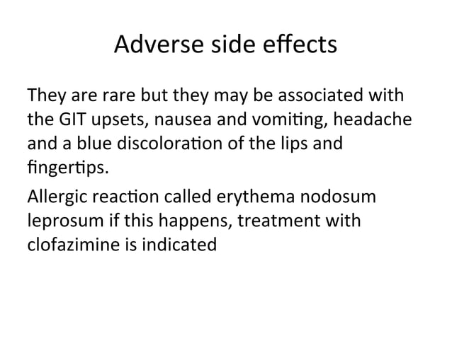 3. Anti-Tuberculosis Drugs, mechanism of action and side effectsppt | PPT