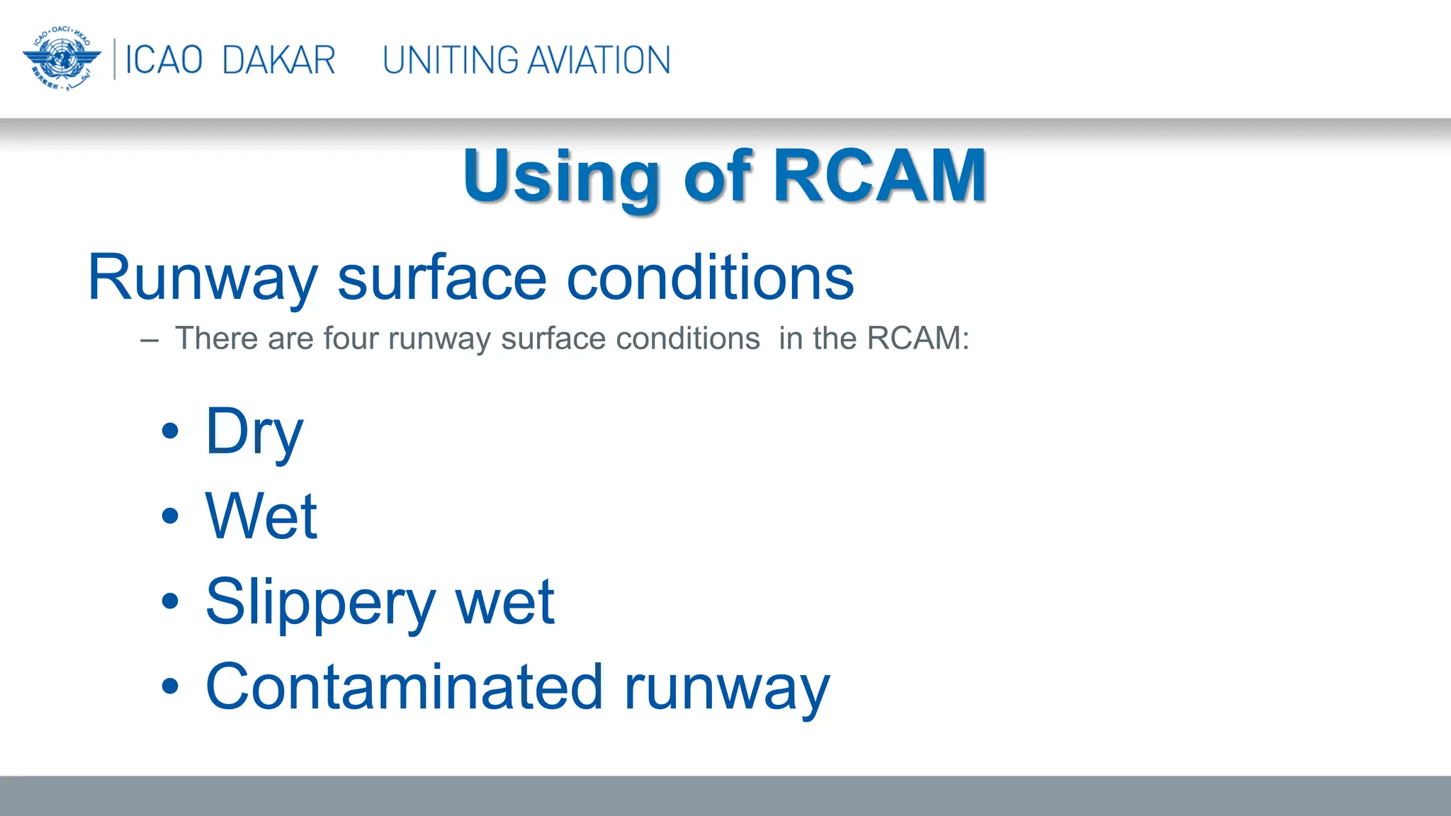 The RCA and runway condition report RCR aviation | PDF