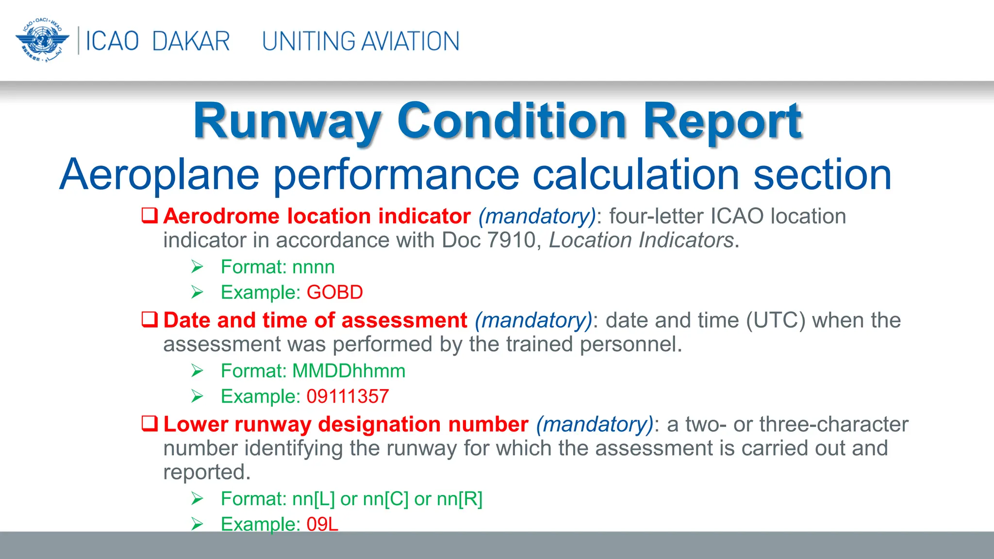 The RCA and runway condition report RCR aviation | PDF