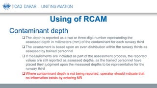 The RCA and runway condition report RCR aviation | PDF