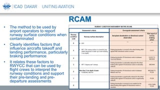The RCA and runway condition report RCR aviation | PPT