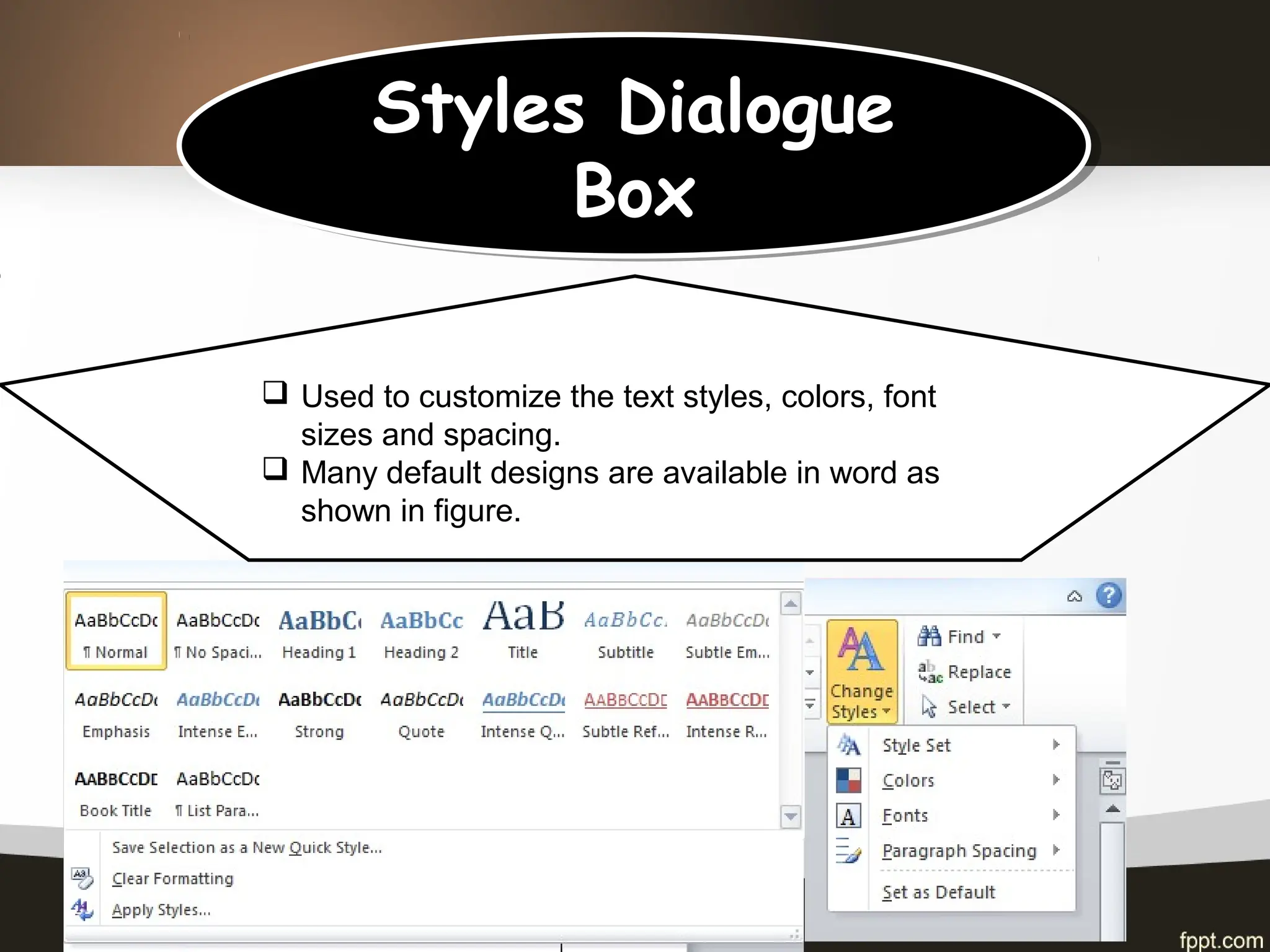 Lec # 3 Microsoft Word.ppt slides in very easy | PDF