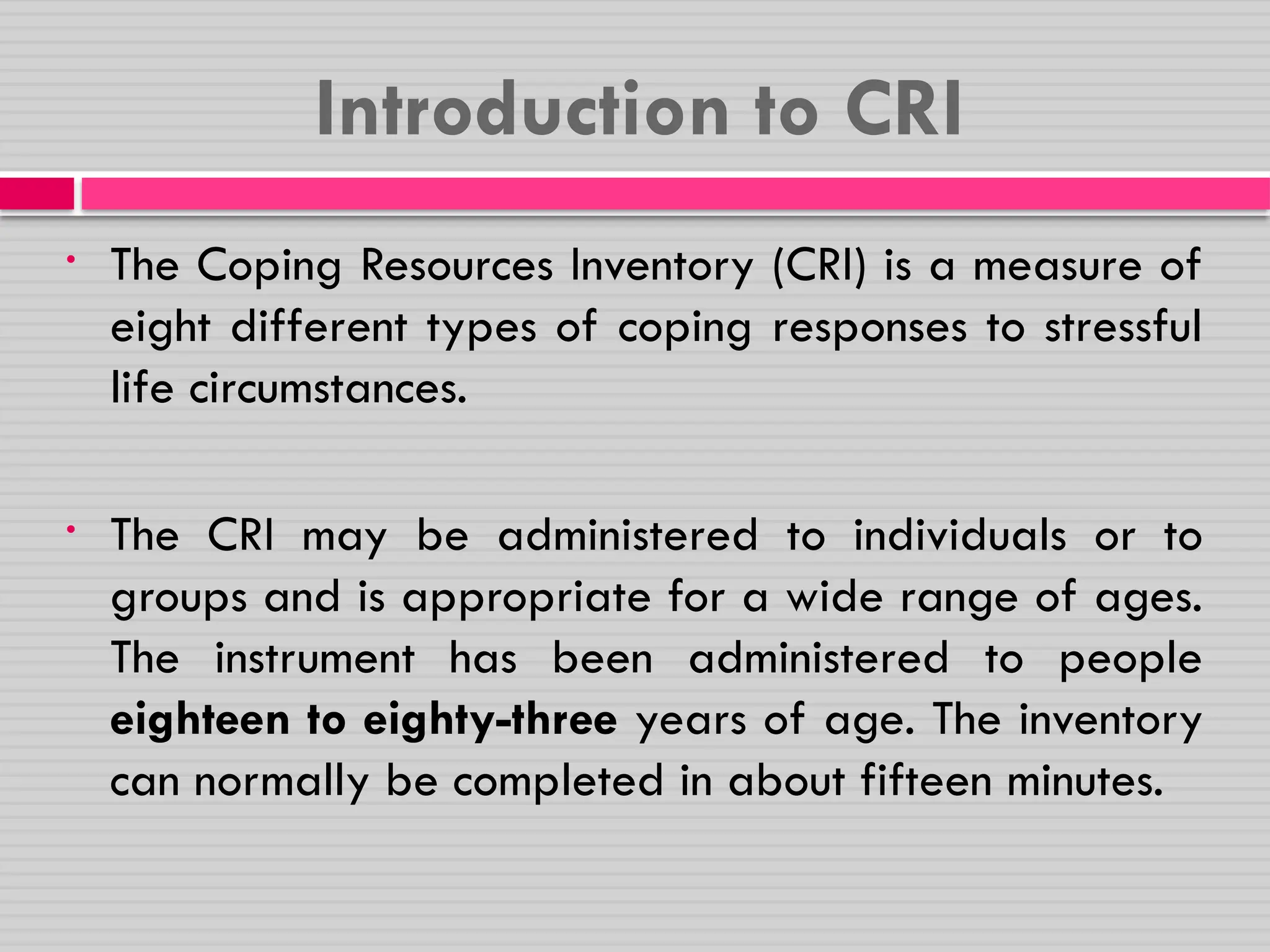 3.COPING RESPONSES INVENTORY GÇô (CRI).pptx
