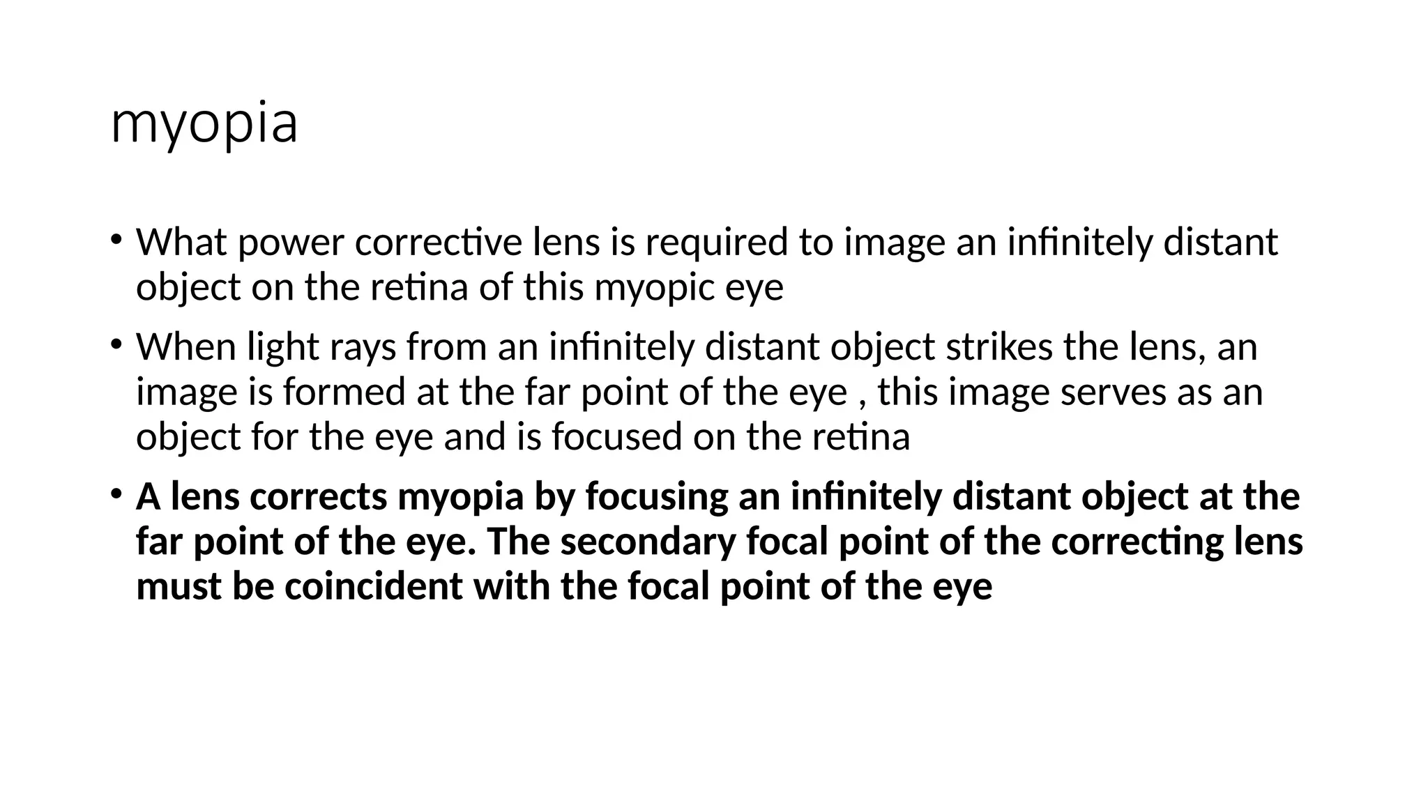 Anatomy of the schematic eye and how it evolved | PPT