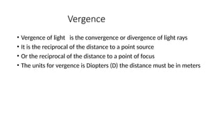 Anatomy of the schematic eye and how it evolved | PPT