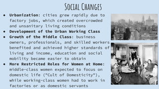 Consequences of Industrialization Presentation | PDF