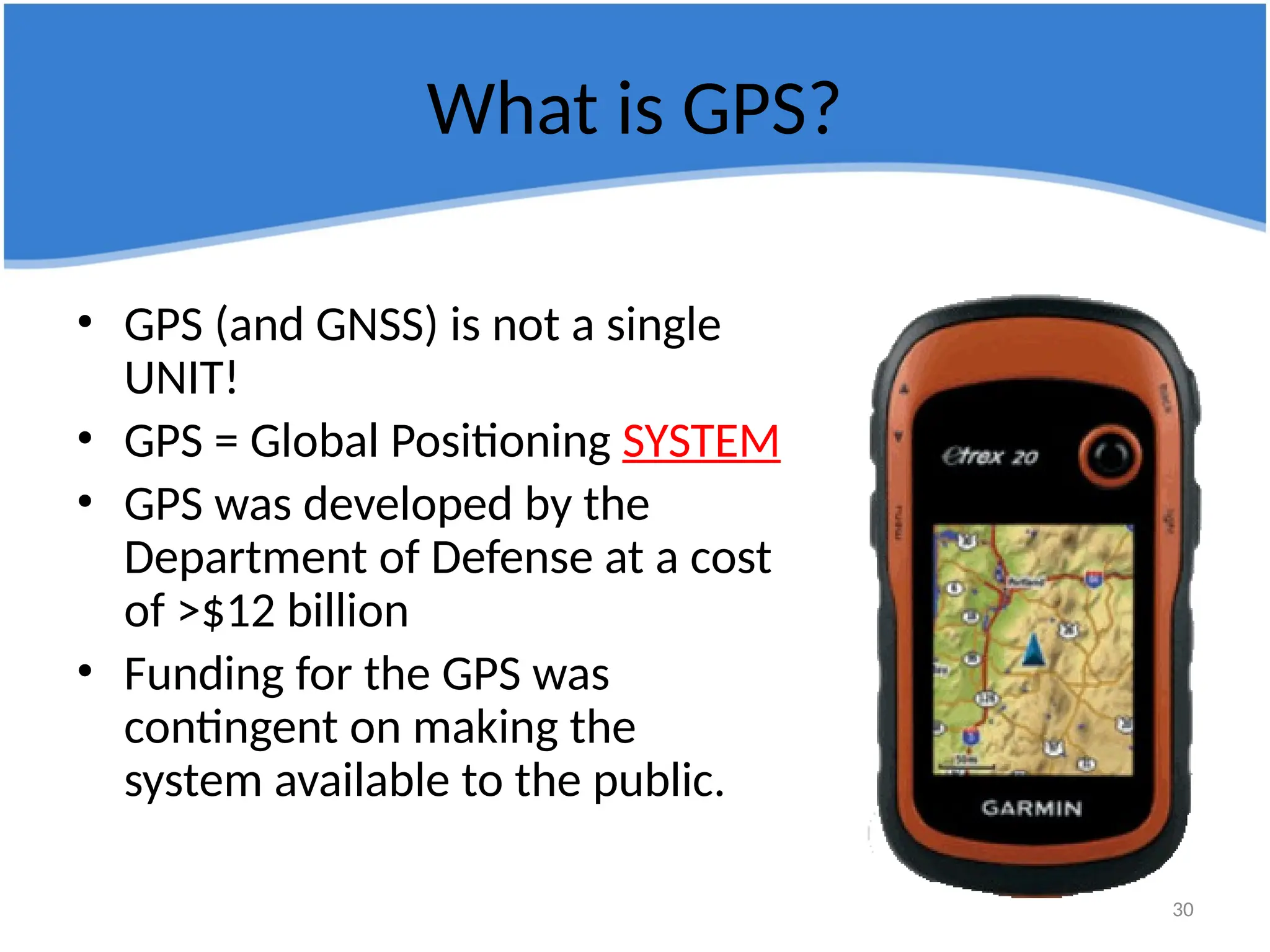 Advanced Global Navigation Satellite Systems (GNSS) | PPT