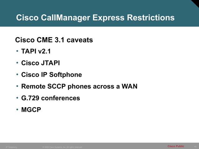 Configuring-Cisco-CME and its details.ppt