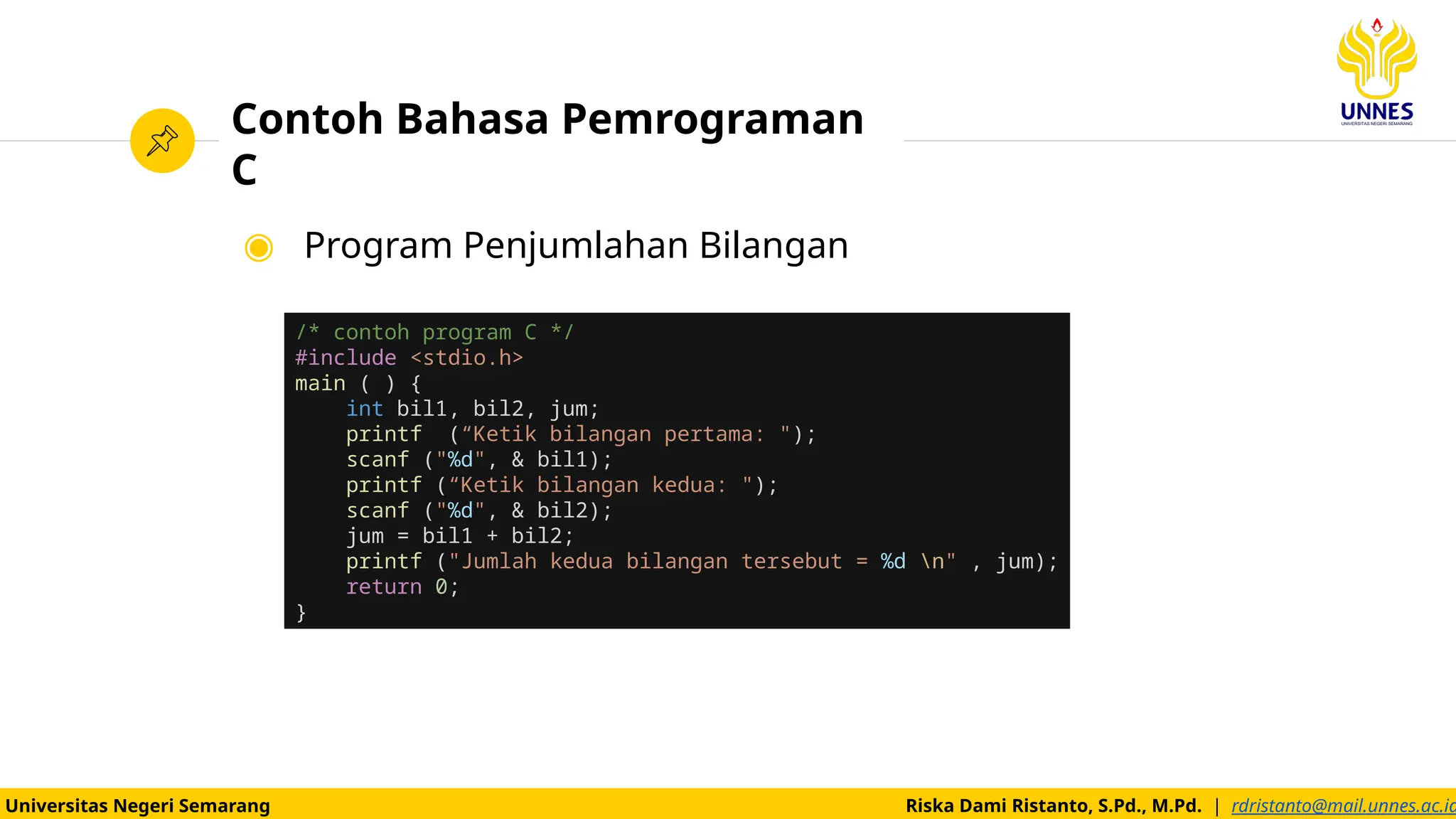 3. Bahasa Pemrograman C Algoritma Pemrograman.pptx