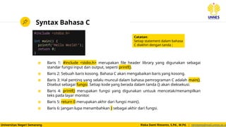 3. Bahasa Pemrograman C Algoritma Pemrograman.pptx