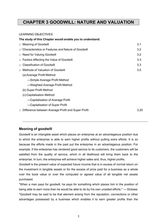 3. VALUATIOIN of goodwillOF GOODWILL.docx