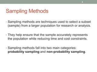 Sampling techniques and its types s.sampling techniques and its typess. | PPT