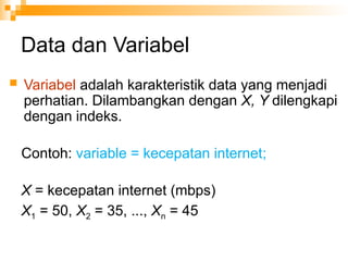 Ukuran numerik Data Tunggal zzzzzzzzzzzzzzzzzzzzz | PPT