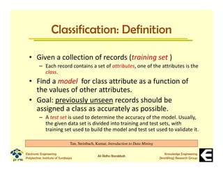 Matakuliah AI PENS 3. Introduction to Classification.pdf