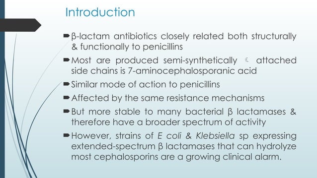 3. BETA- LACTAM ANTIBIOTICS.pptx PENICILLINS, CEPHALOSPORINES | PPT