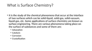 3. surface chemistry.ppt hvhhhhhhhhhhhhh | PPTX