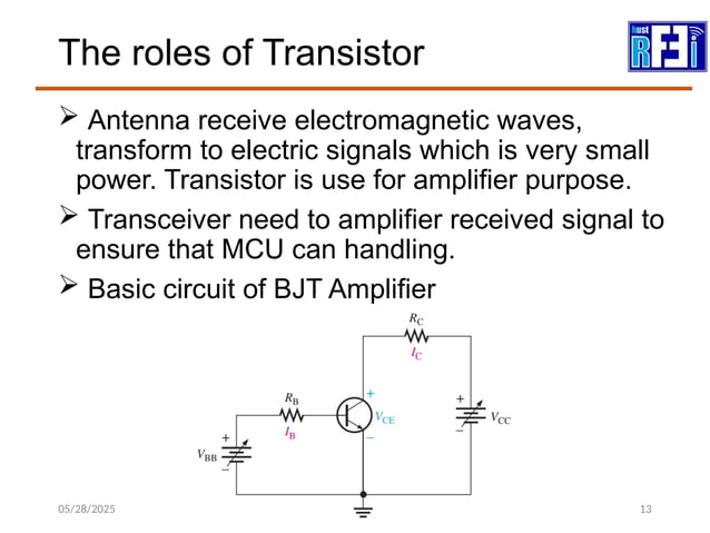 introduction of transistor in engineering | PPT