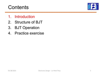 introduction of BJT opampr in engineering | PPT