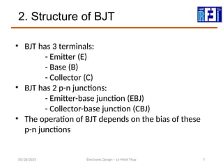 introduction of BJT opampr in engineering | PPTX