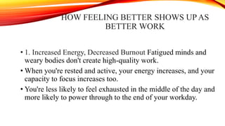 3.Feel Better, Work Better.pdf.......... | PDF