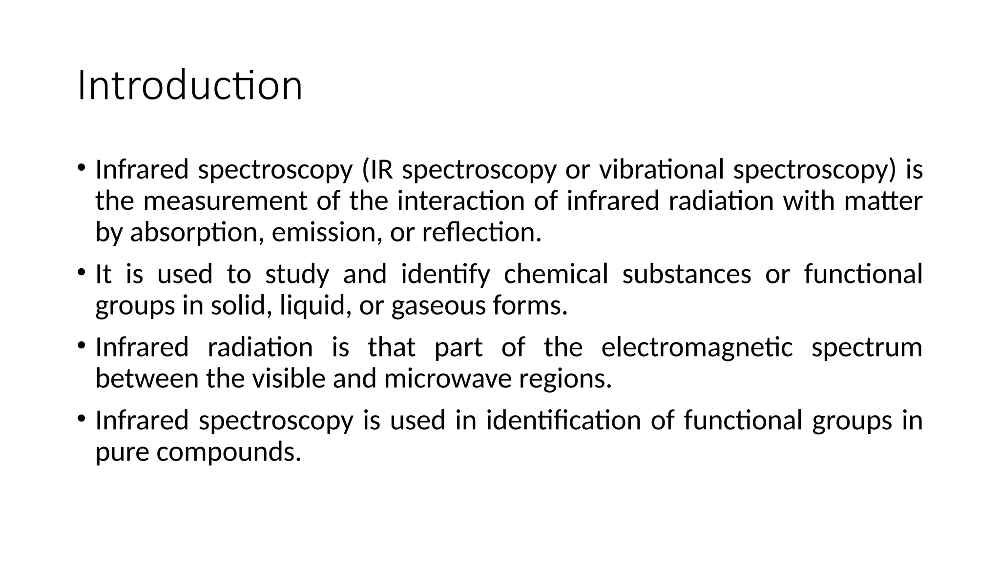 Infrared Spectroscopy (IR) Pharmaceutical analysis.pptx