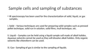 Infrared Spectroscopy (IR) Pharmaceutical analysis.pptx