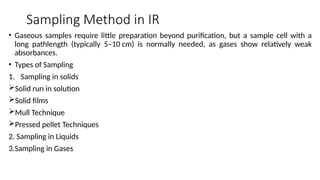 Infrared Spectroscopy (IR) Pharmaceutical analysis.pptx