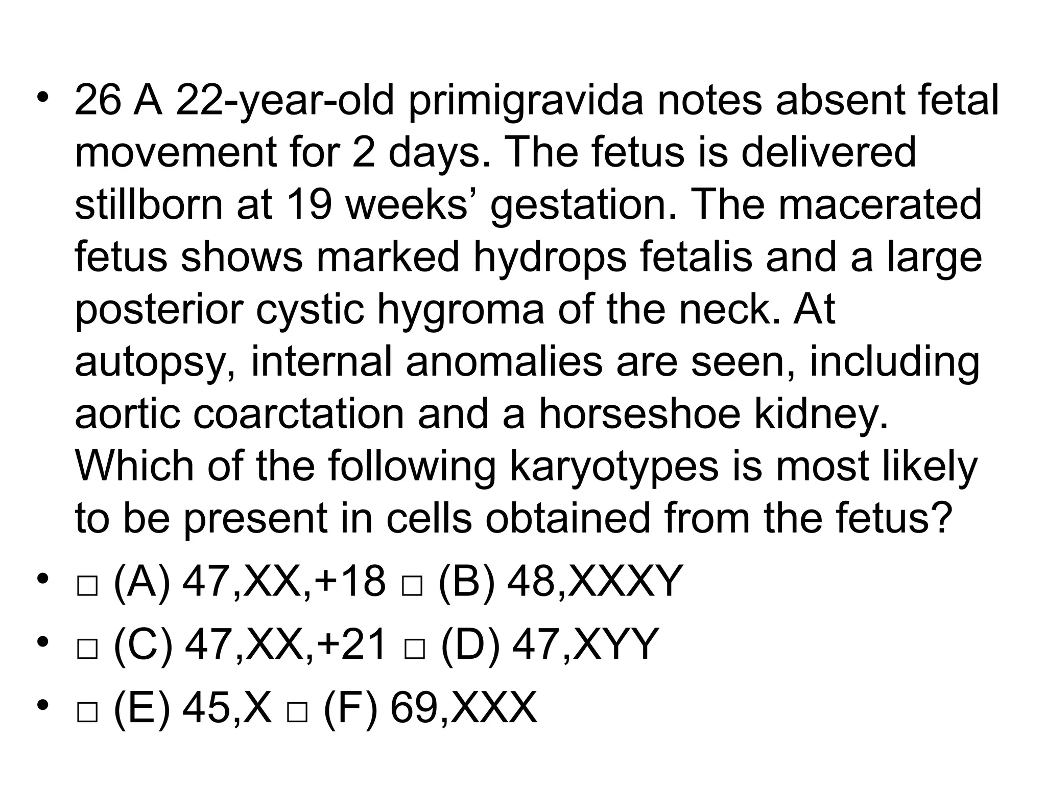 3. Pathology & Genetics Multiple Choice Questionnaire | PPT