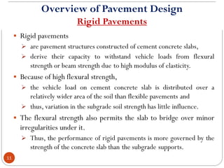3.1-Overview of Pavement. flexible pavement designpdf | PDF