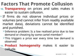 3. Oligopoly and Collusion.pptx Micro economics | PPTX