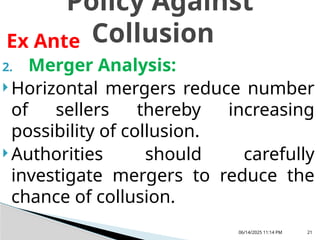 3. Oligopoly and Collusion.pptx Micro economics | PPTX