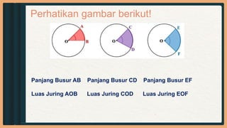 3. Perbandingan Sudut Pusat-Panjang Busur-Luas Juring.pptx
