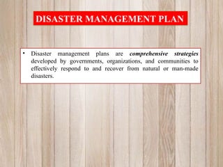 PLANNING FOR EMERGENCY AND DISASTER MANAGEMENT ppt.pptx